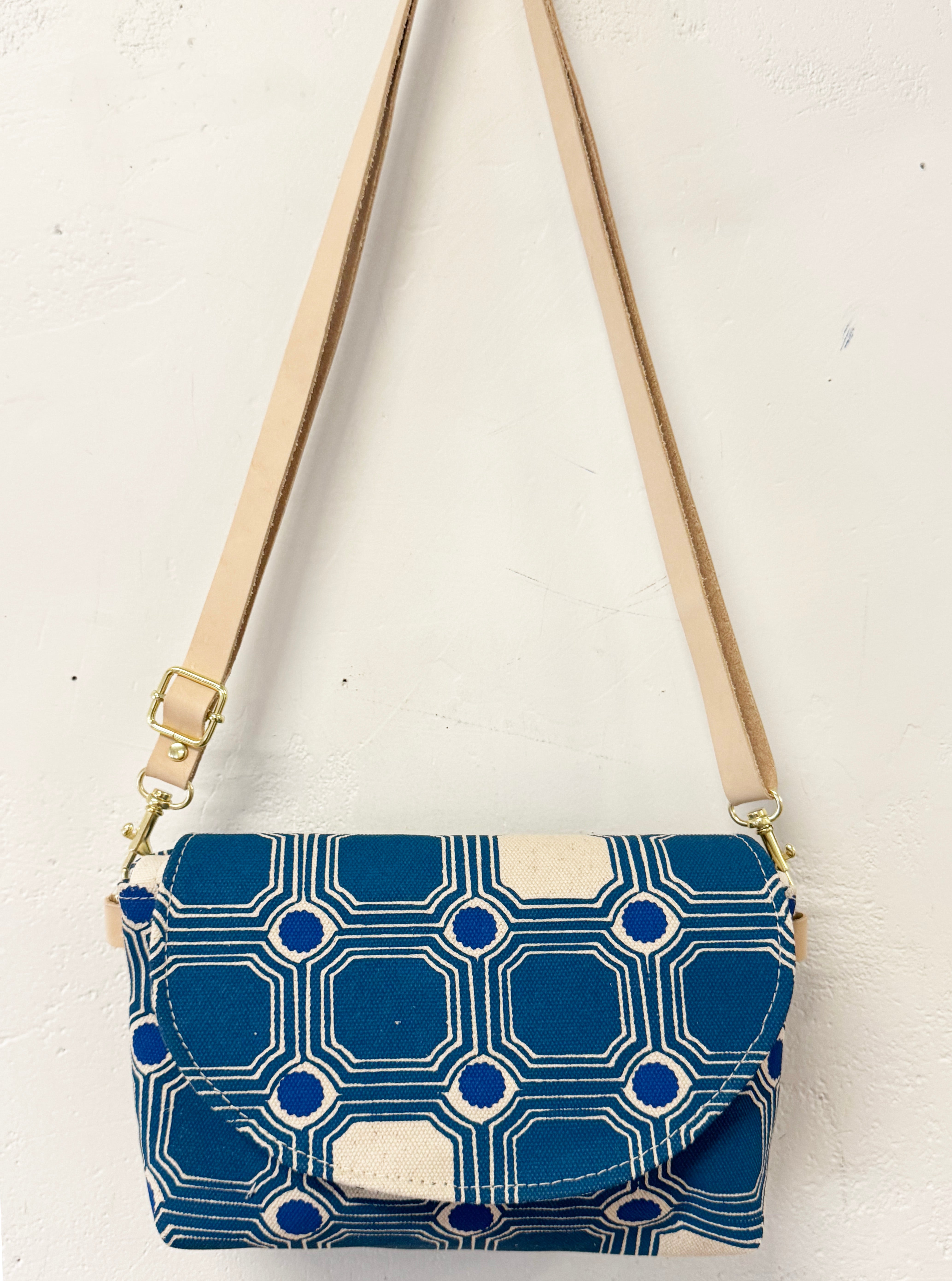 Libby Mini Crossbody Bag - Royal Vintage Tile – erin flett